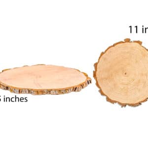 11-inch wood slice - Rustic Wood Slices