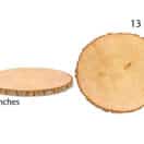 13-inch wood slice - Rustic Wood Slices