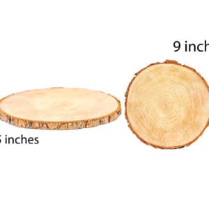 13-inch wood slice - Rustic Wood Slices