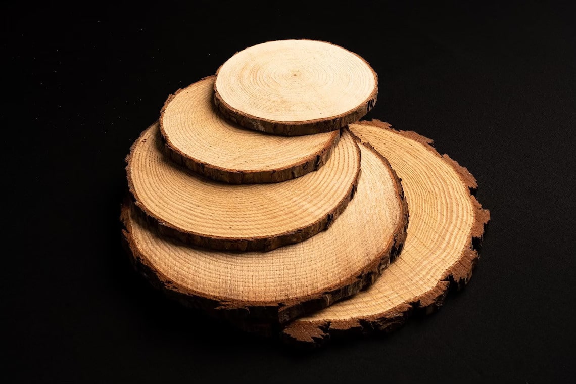 About Us - Rustic Wood Slices